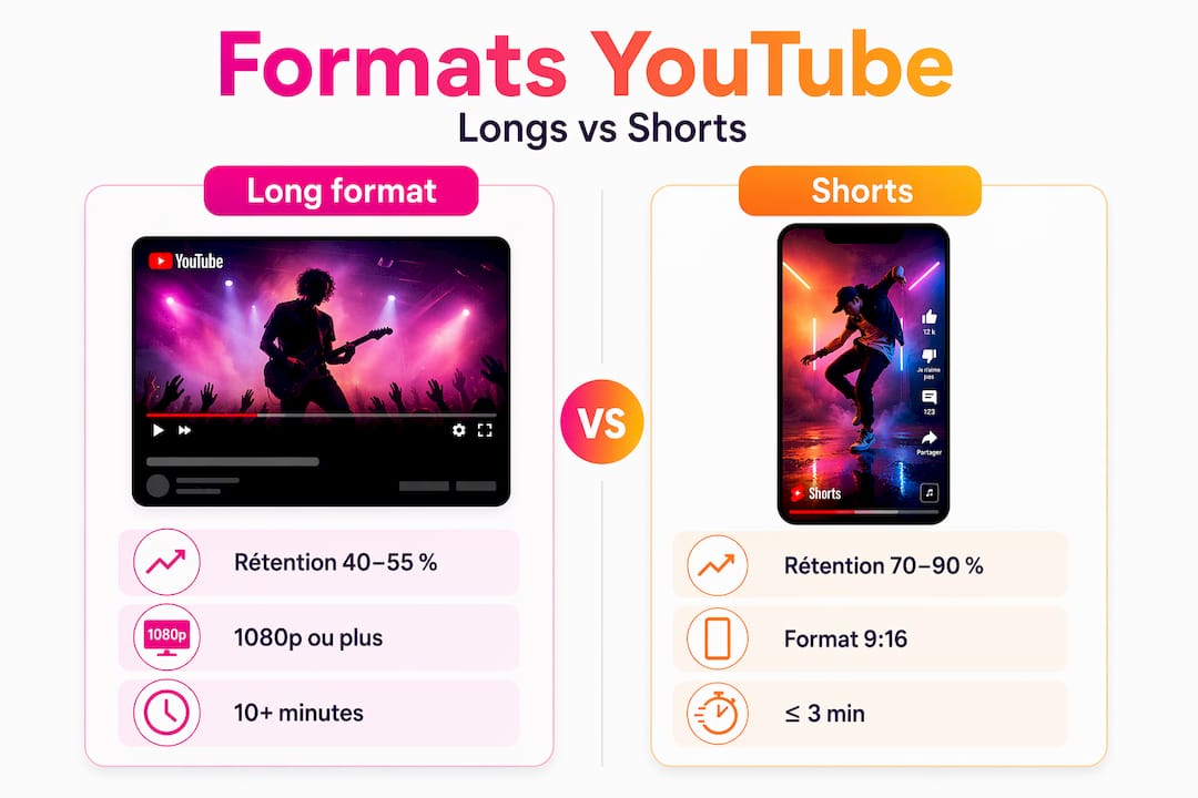 Analyse des formats vidéo YouTube en 2026 | Music Video Marketplace Blog