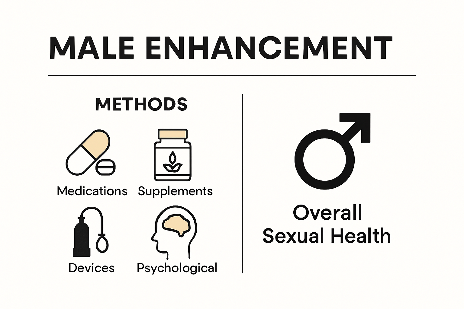 What Is Male Enhancement? Solutions & Supplements For 2025