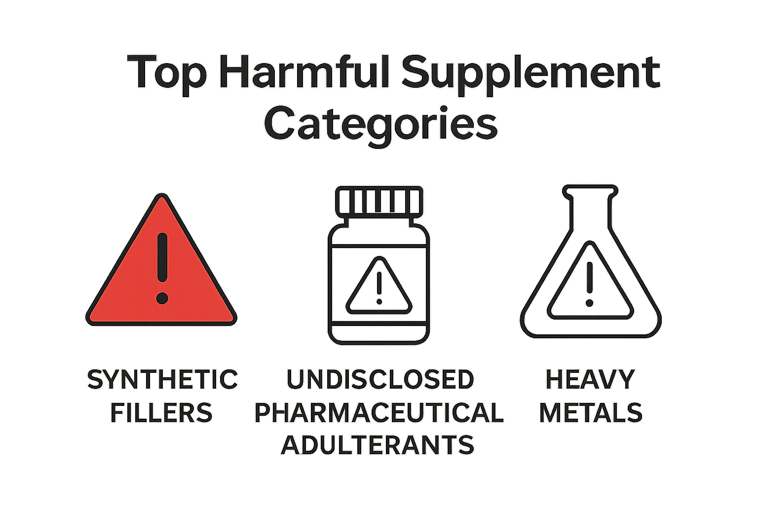 Understanding Harmful Ingredients in Supplements - Ultra Bann