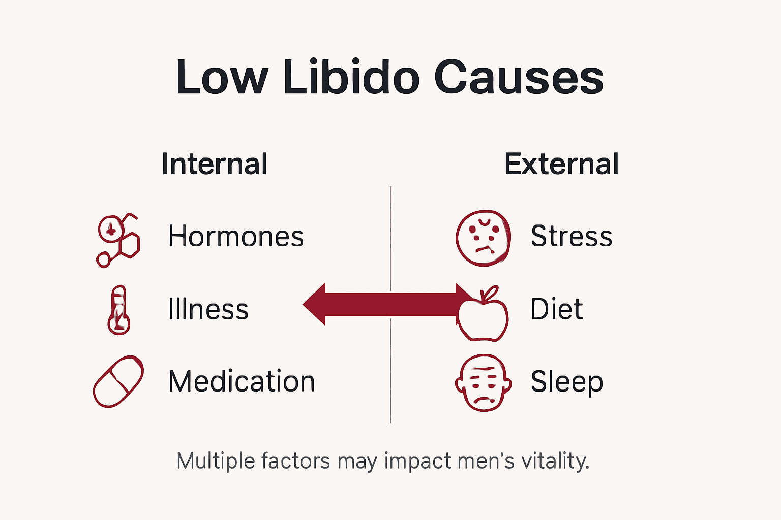 Common Causes Of Low Libido – Impact On Men’s Vitality