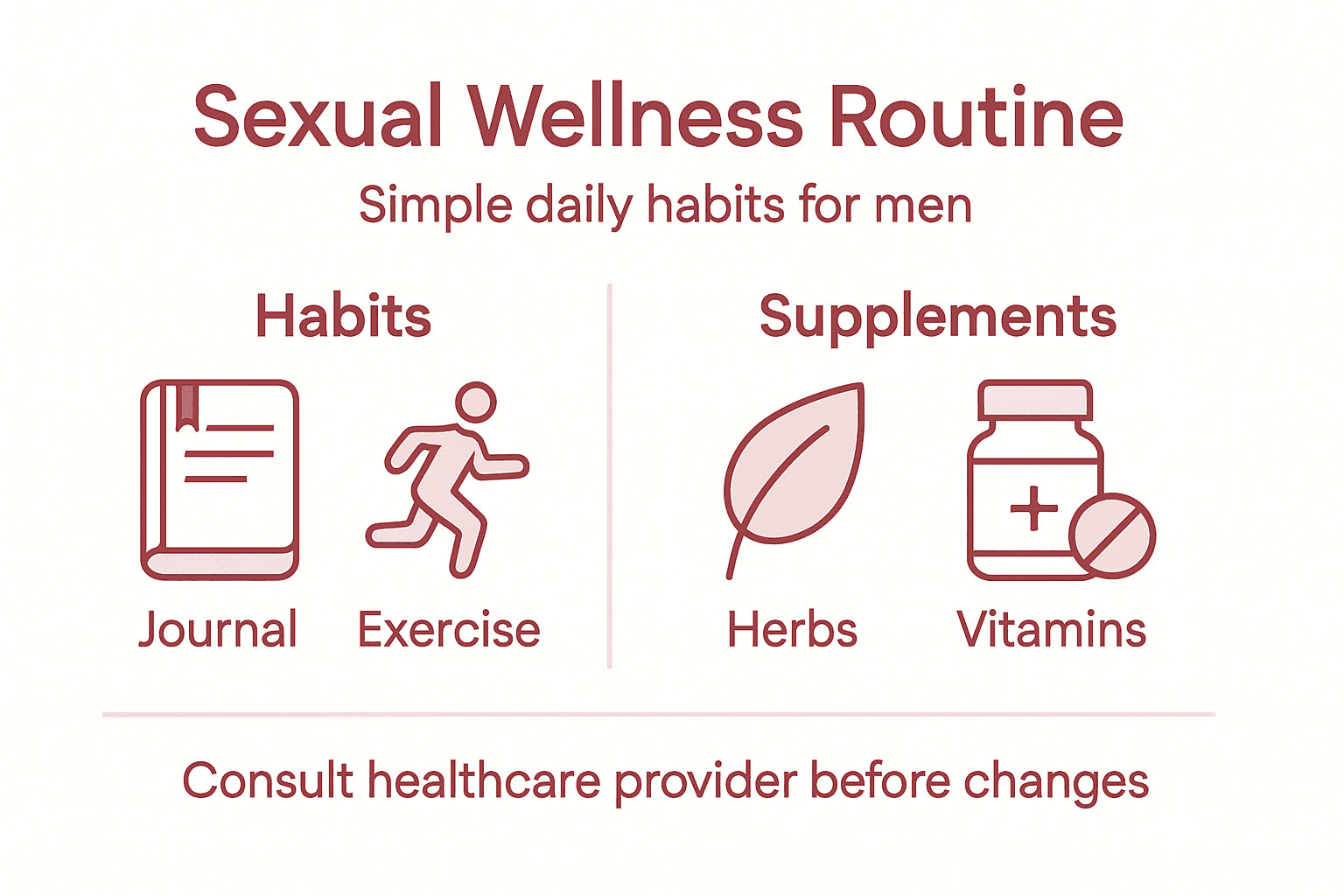 Building A Sexual Wellness Routine Naturally For Men