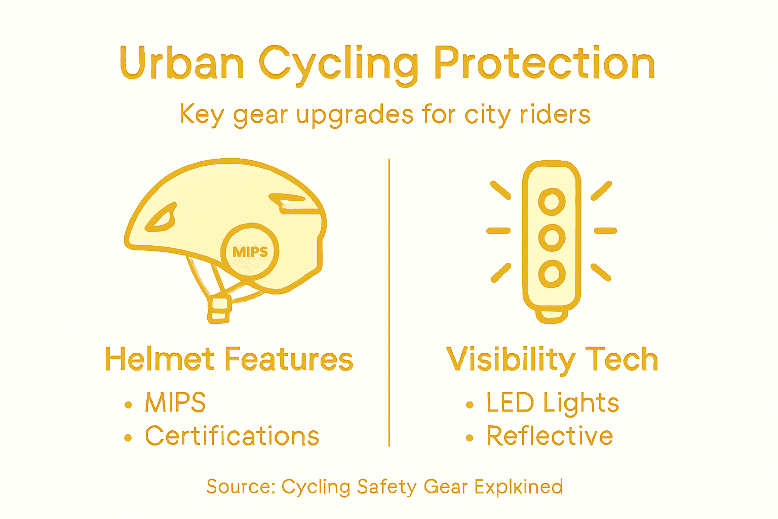 Cycling Safety Gear Explained: Urban Protection Upgrades – The Beam