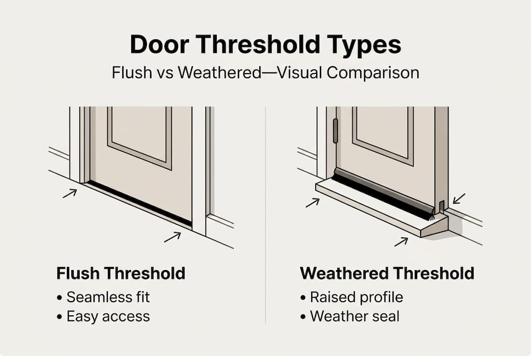 What is a door threshold? Expert guide for UK homes