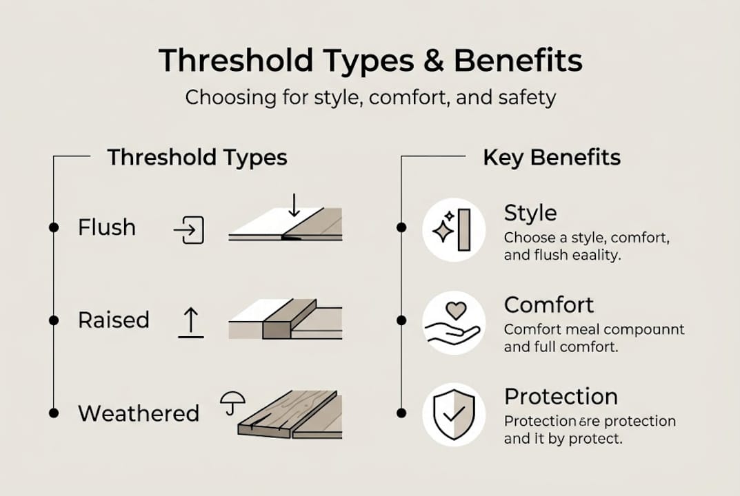 Door threshold benefits for stylish UK homes in 2026
