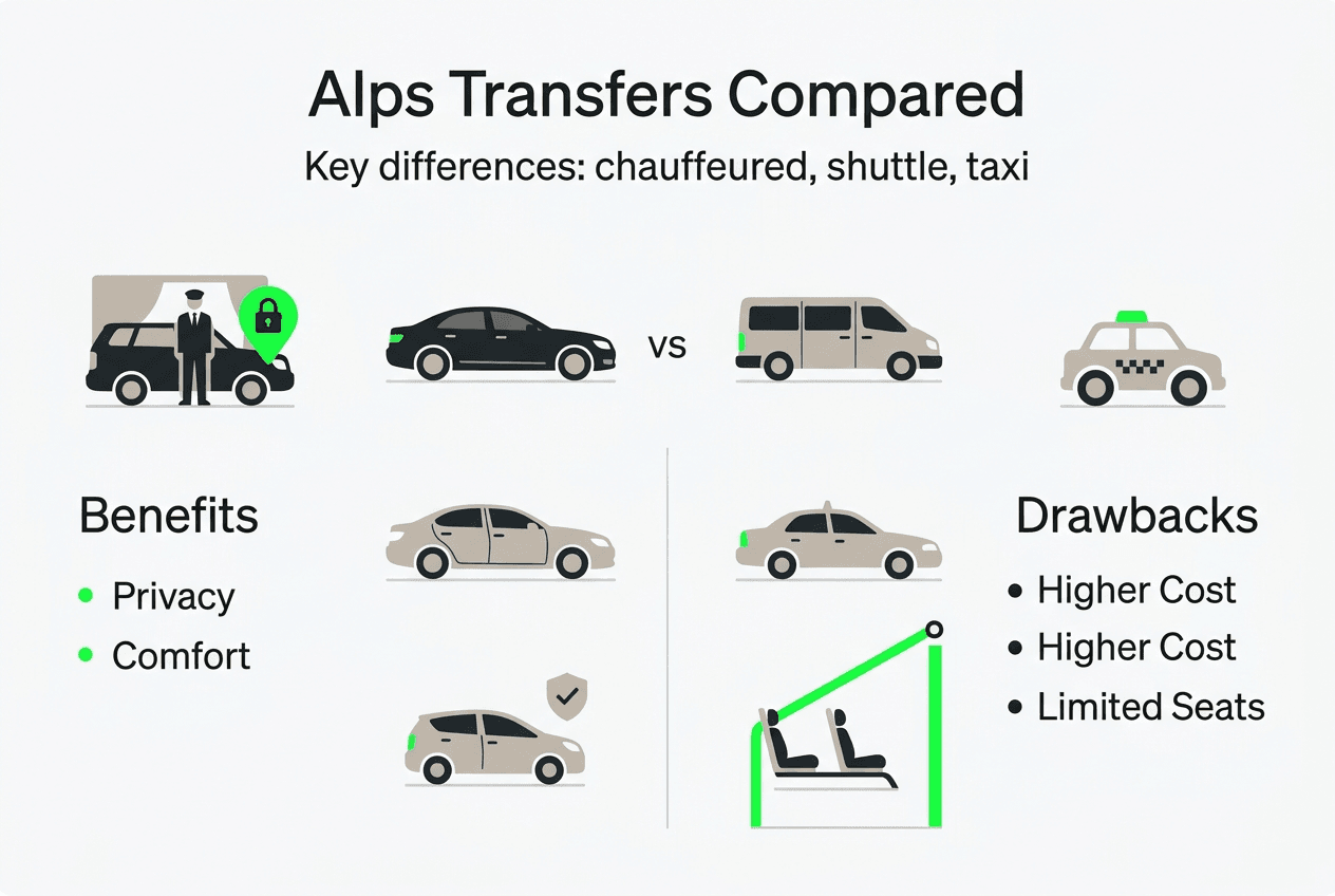 What is chauffeured transfer service? Alps guide 2026 • Blog • Go ...