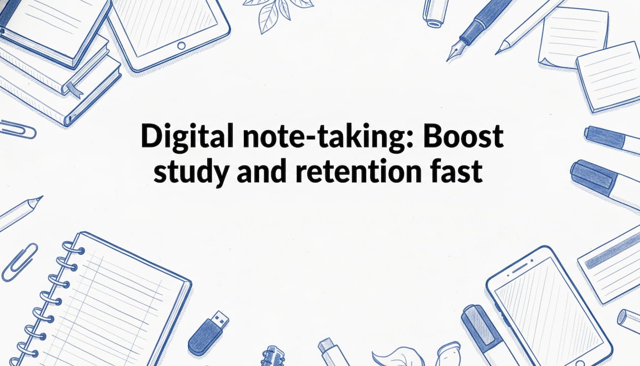Digital note-taking: Boost study and retention fast | FlashCardsGenerator