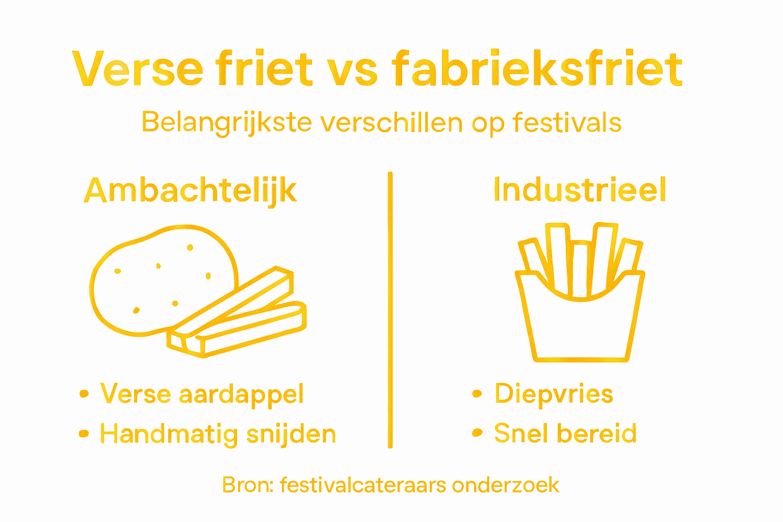 Waarom Verse Friet Op Festivals Smaakt En Scoort