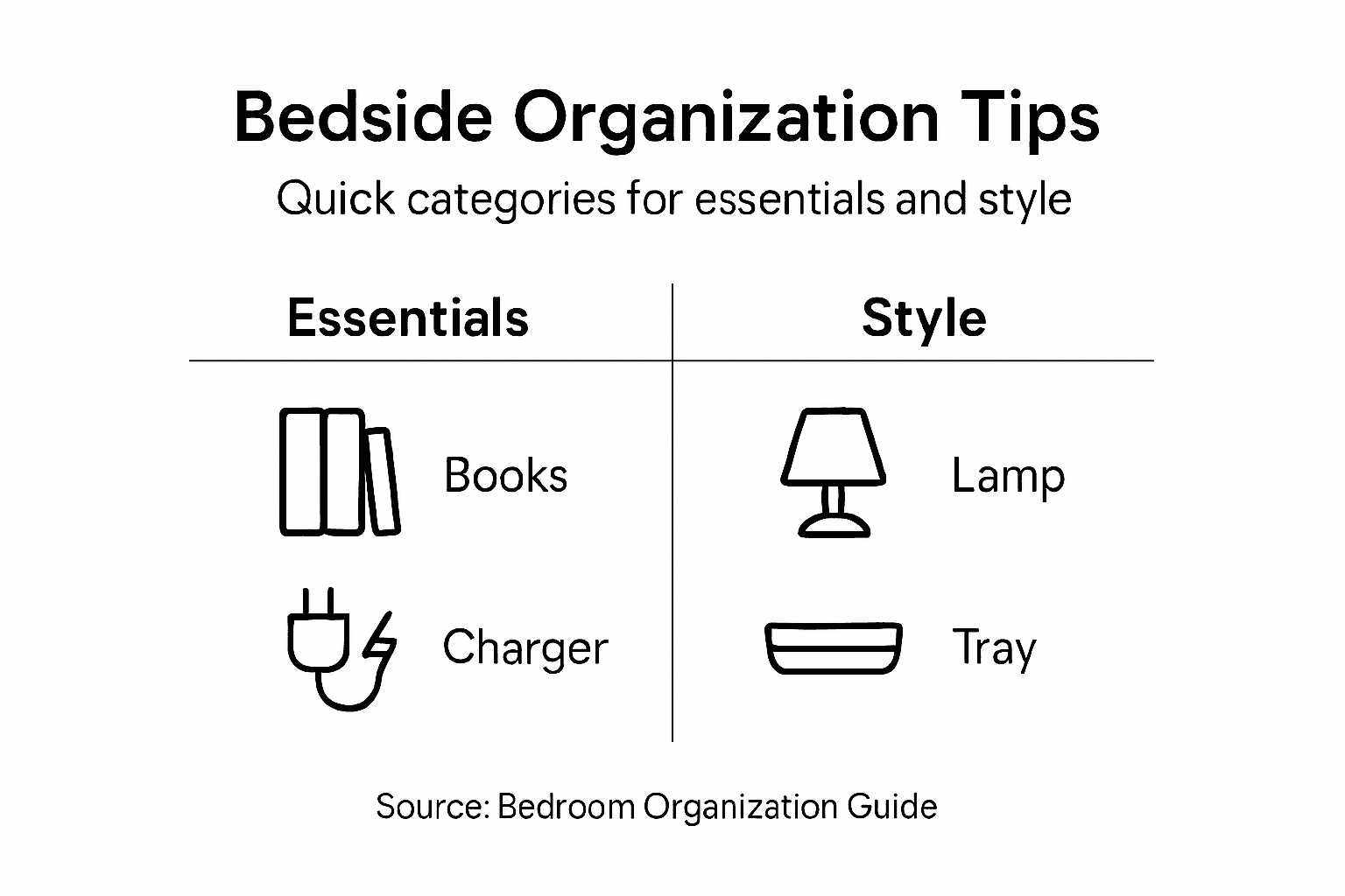 Master Bedside Table Organization for a Stylish Space – BLUSHBEES USA