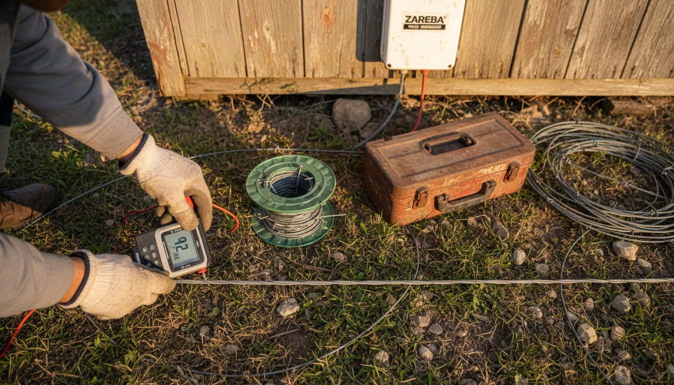 Electric Fence Ground Wire: Power, Safety, and Reliability – FenceFast Ltd.