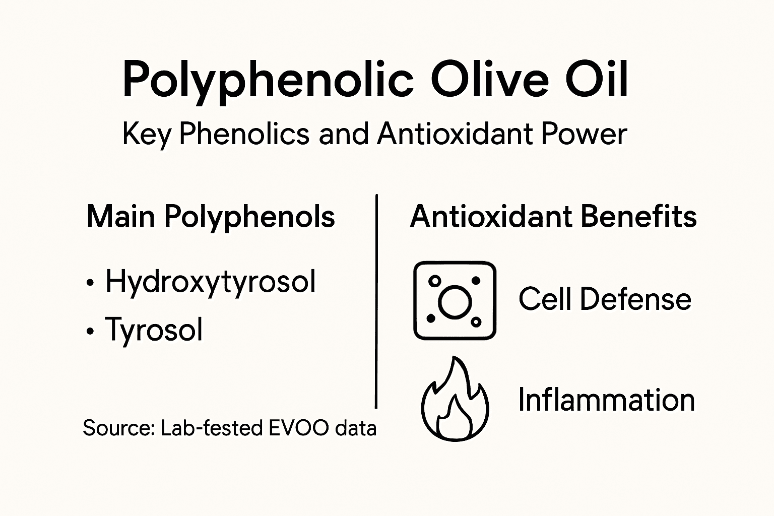 Aceite de oliva polifenólico: Desbloqueando su poder antioxidante ...