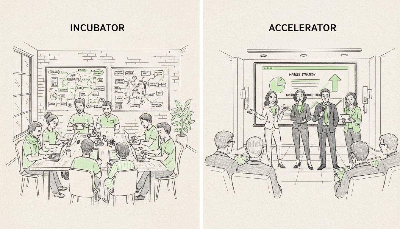 Incubator vs. Accelerator: Complete Entrepreneur's Guide | siift