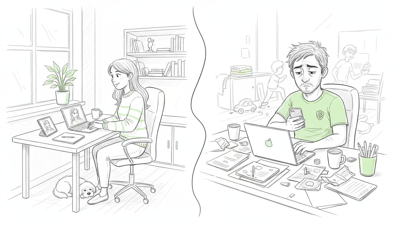7 Key Working Remotely Pros and Cons for Future Founders | siift