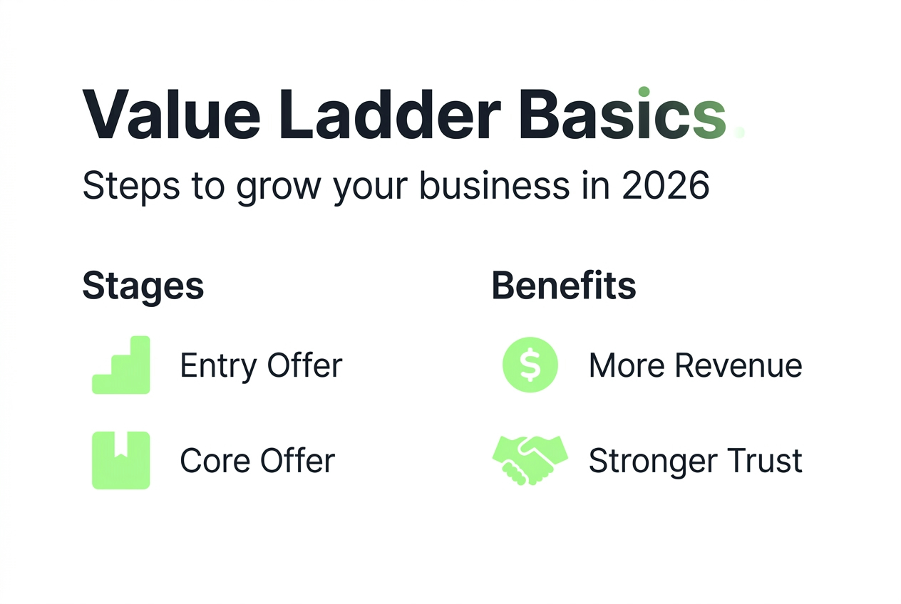 What is a value ladder: grow your business in 2026 | siift