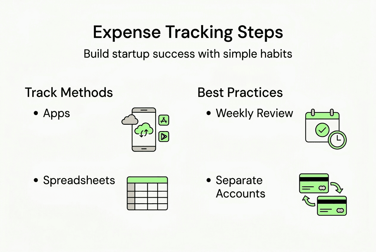 Track business expenses efficiently for startup success 2026 | siift