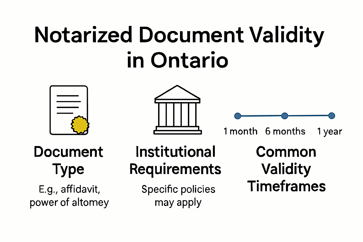 notarized document validity