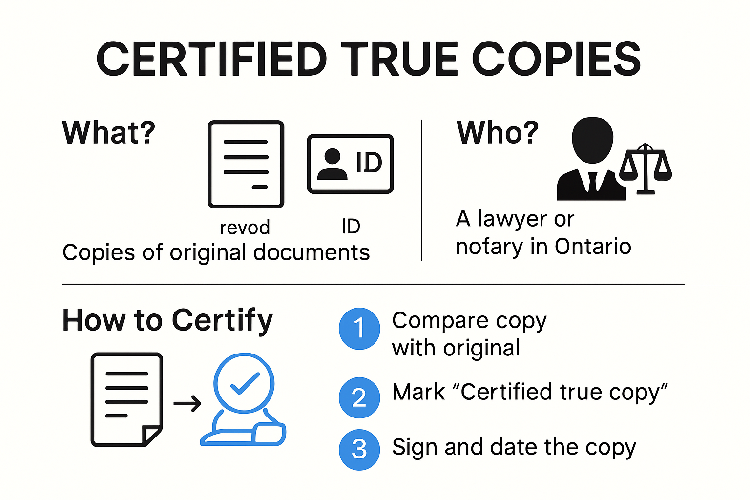 Certification of True Copies in Ontario: Guide for Business Owners and ...