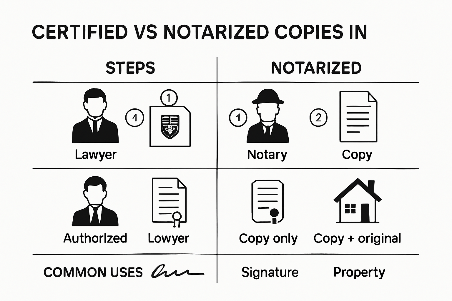 Certified Copy vs Notarized in Ontario: Key Differences 2025 – The Online Notary