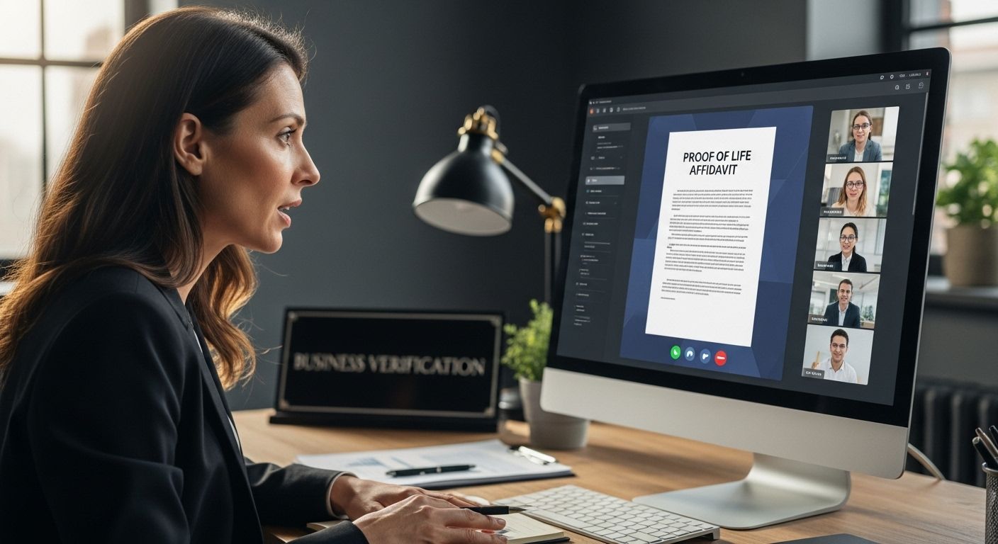 Understanding Proof of Life Affidavit in Ontario - My Mobile Notary