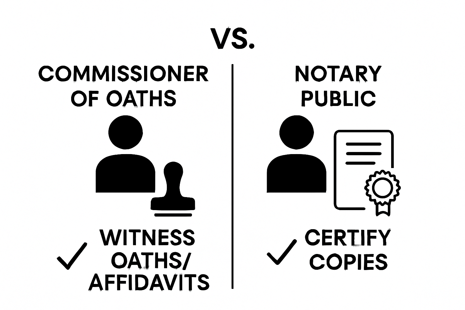 Understanding Duties of Commissioner of Oaths - My Mobile Notary