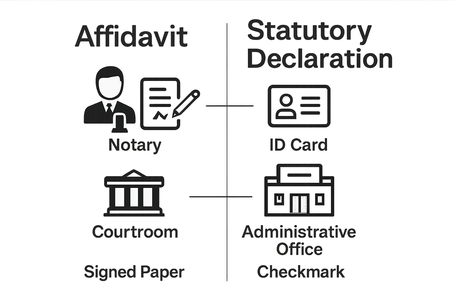 Understanding Affidavit vs Statutory Declaration - The Online Notary