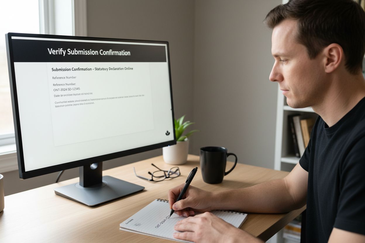 How to Complete a Statutory Declaration Online in Ontario - The Online ...