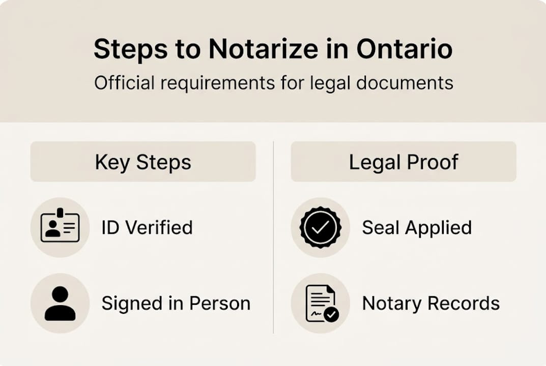 What makes a document notarized in Ontario? Complete guide - The Online ...