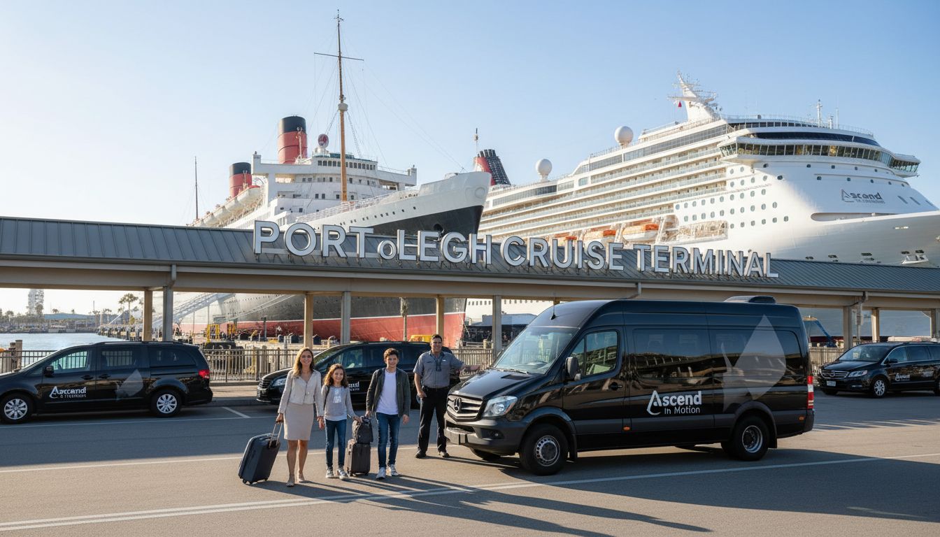 LAX Airport Transfer to Port of Long Beach Cruise Terminal