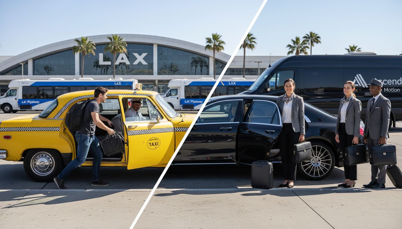 Car Service vs Taxi LAX: Complete Transportation Guide