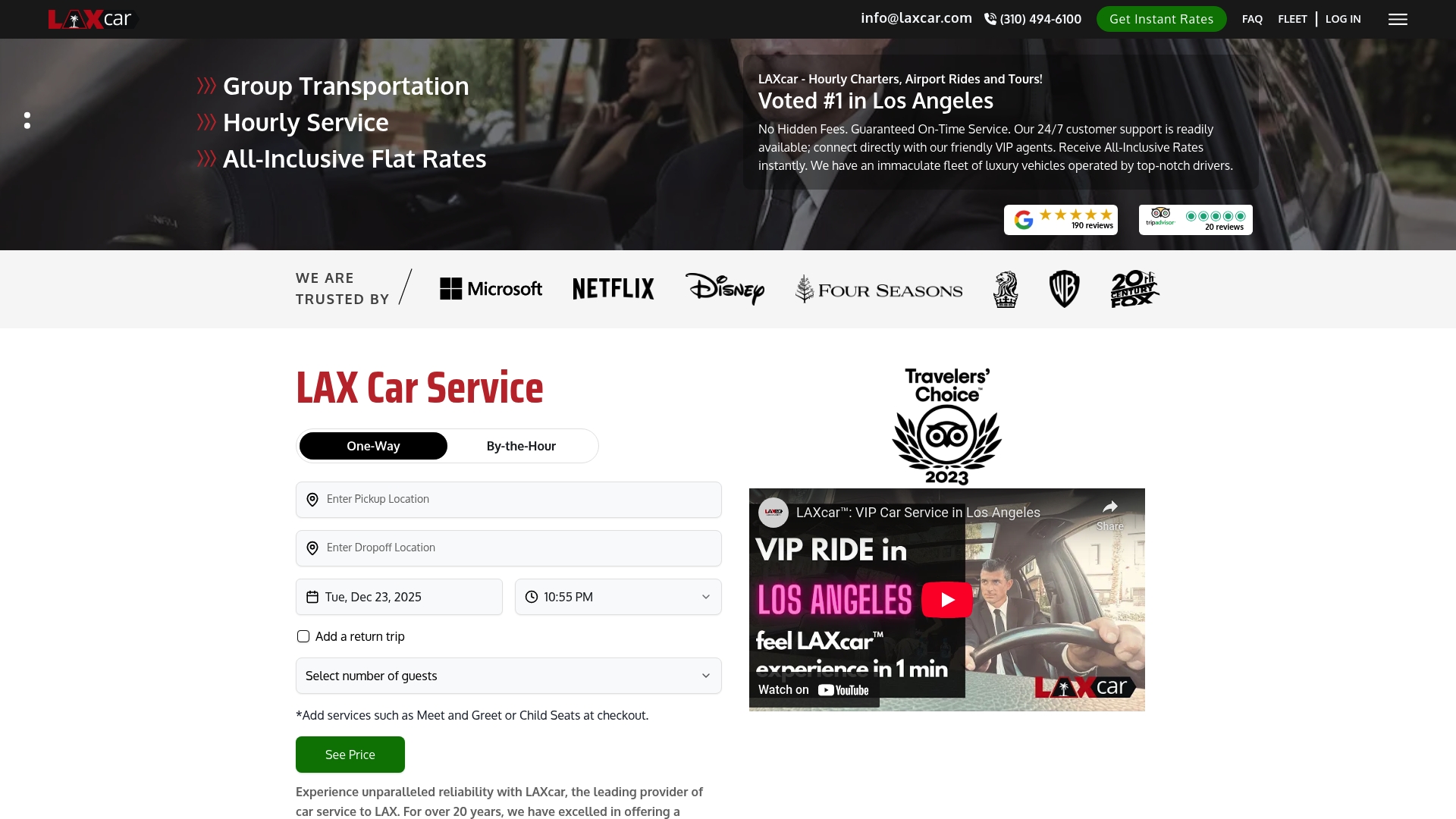 Best Santa Monica Private Car – Expert Comparison 2025