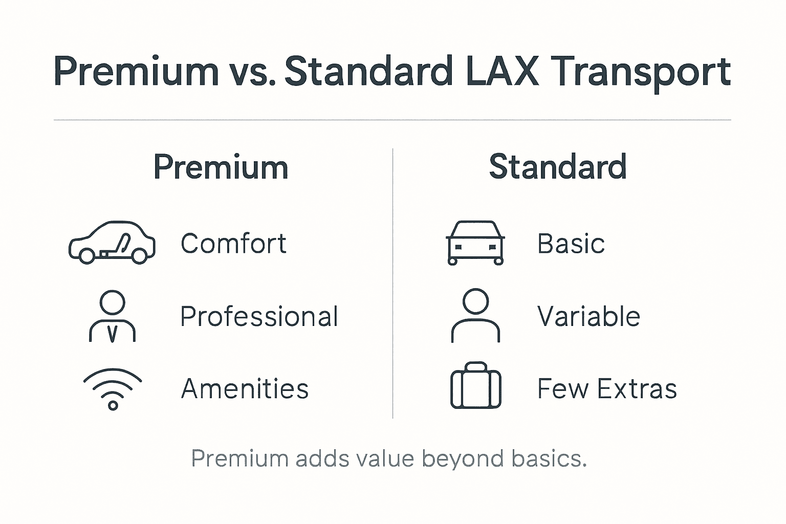 Transportation from LAX to Santa Monica: Premium Options