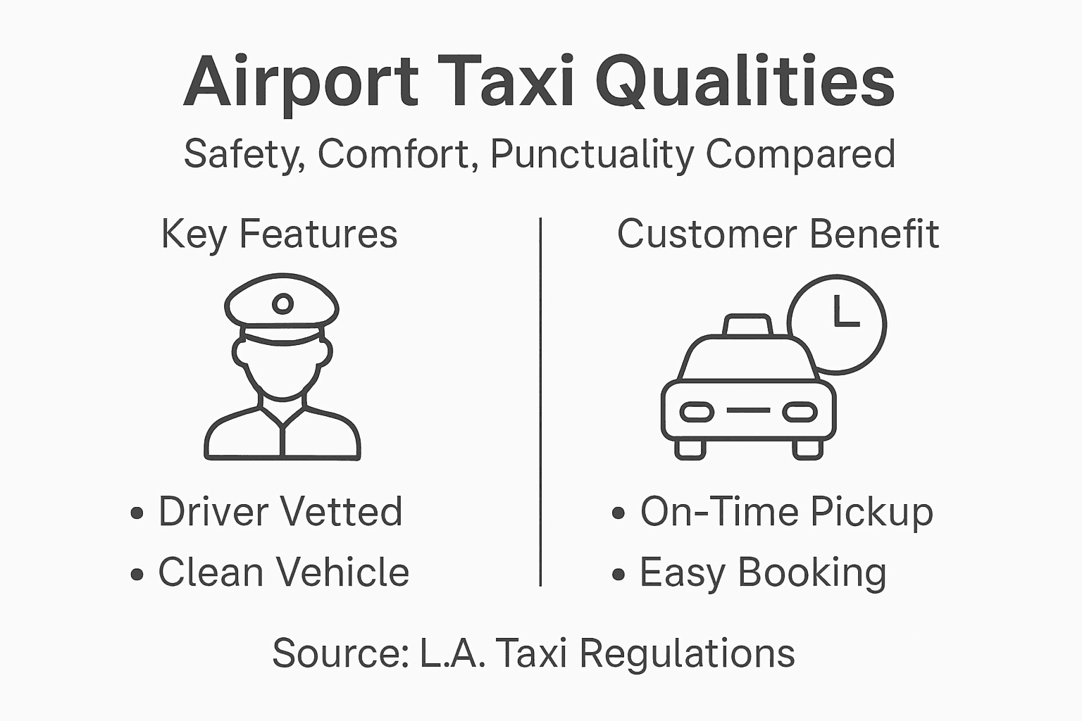 Reliable Airport Taxi: Stress-Free Transfers in L.A.