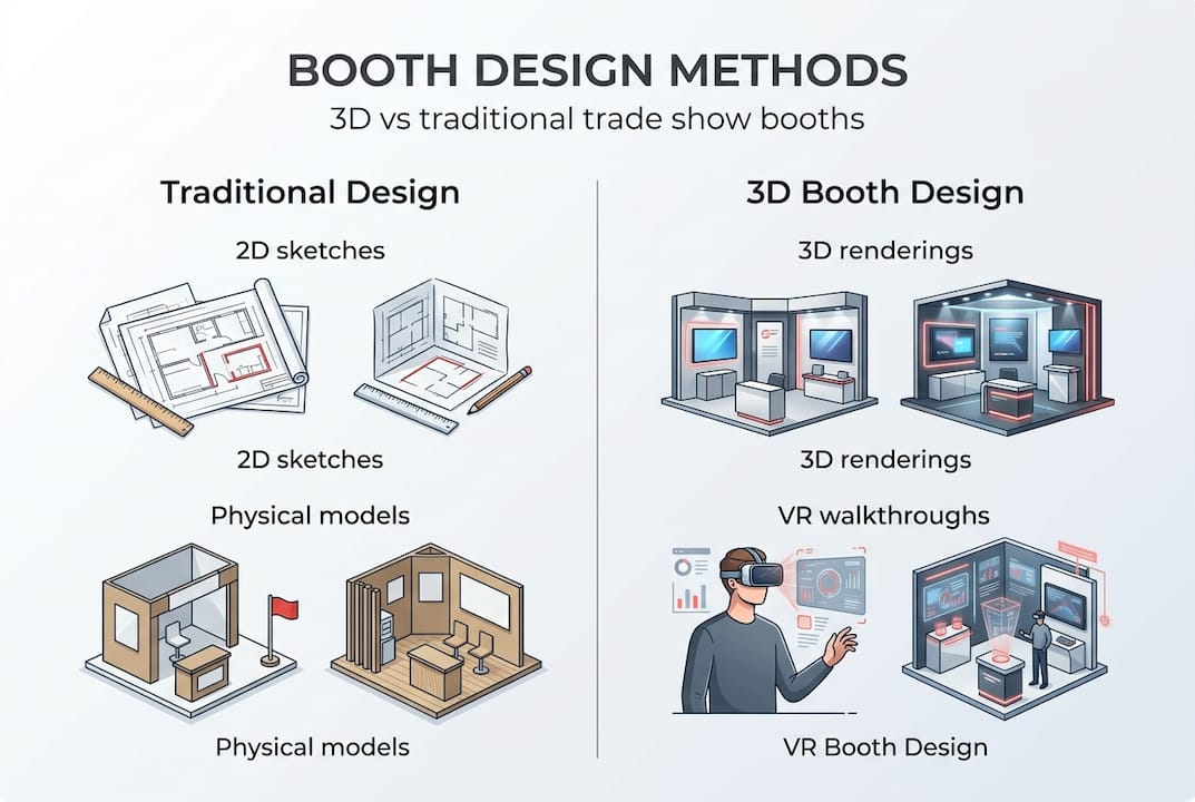 What is 3D booth design: a guide for trade shows 2026