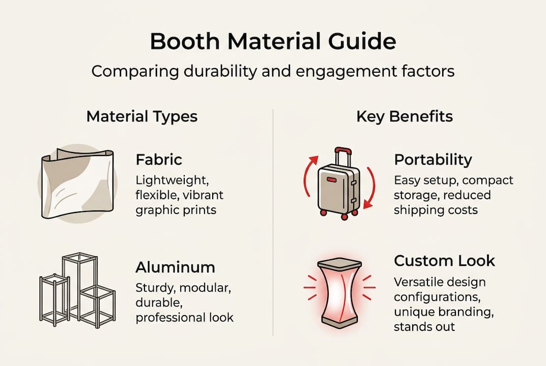 Key factors in trade show booth selection success