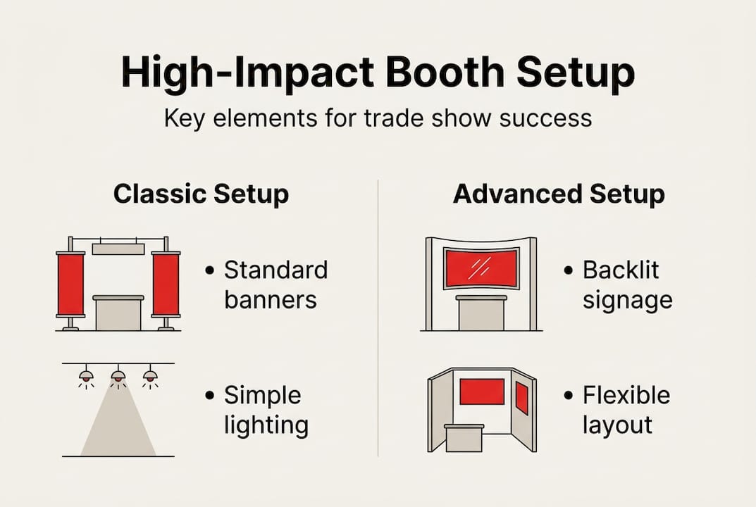 Master event booth setup for maximum trade show impact