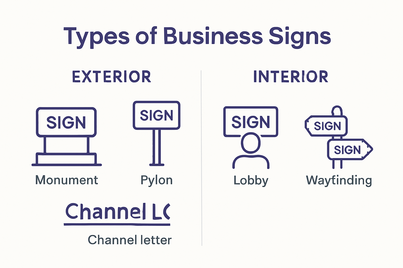 Top Types Of Business Signs In Florida For 2025