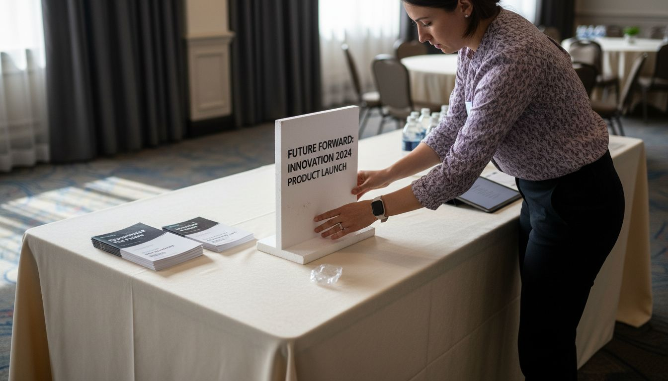 Foam Board Signs Uses: Maximizing Event Impact