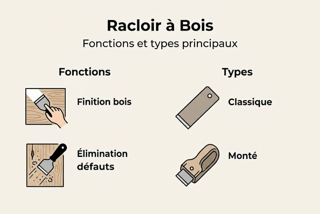 Racloir à bois : fonction et usages pour une finition parfaite - RALI ...