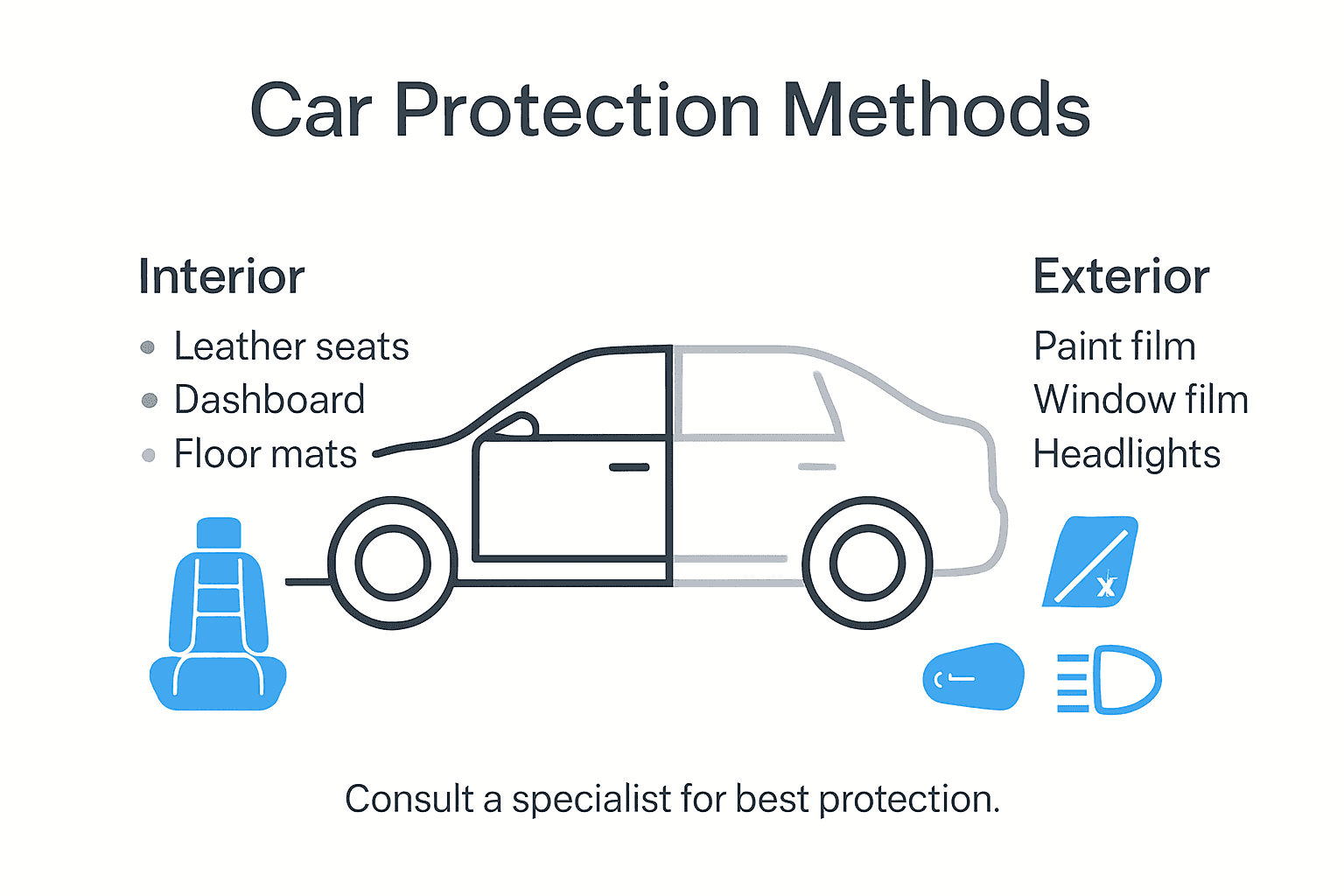 Car Interior Exterior Protection: Techniques That Last – AEONCUT PPF ...