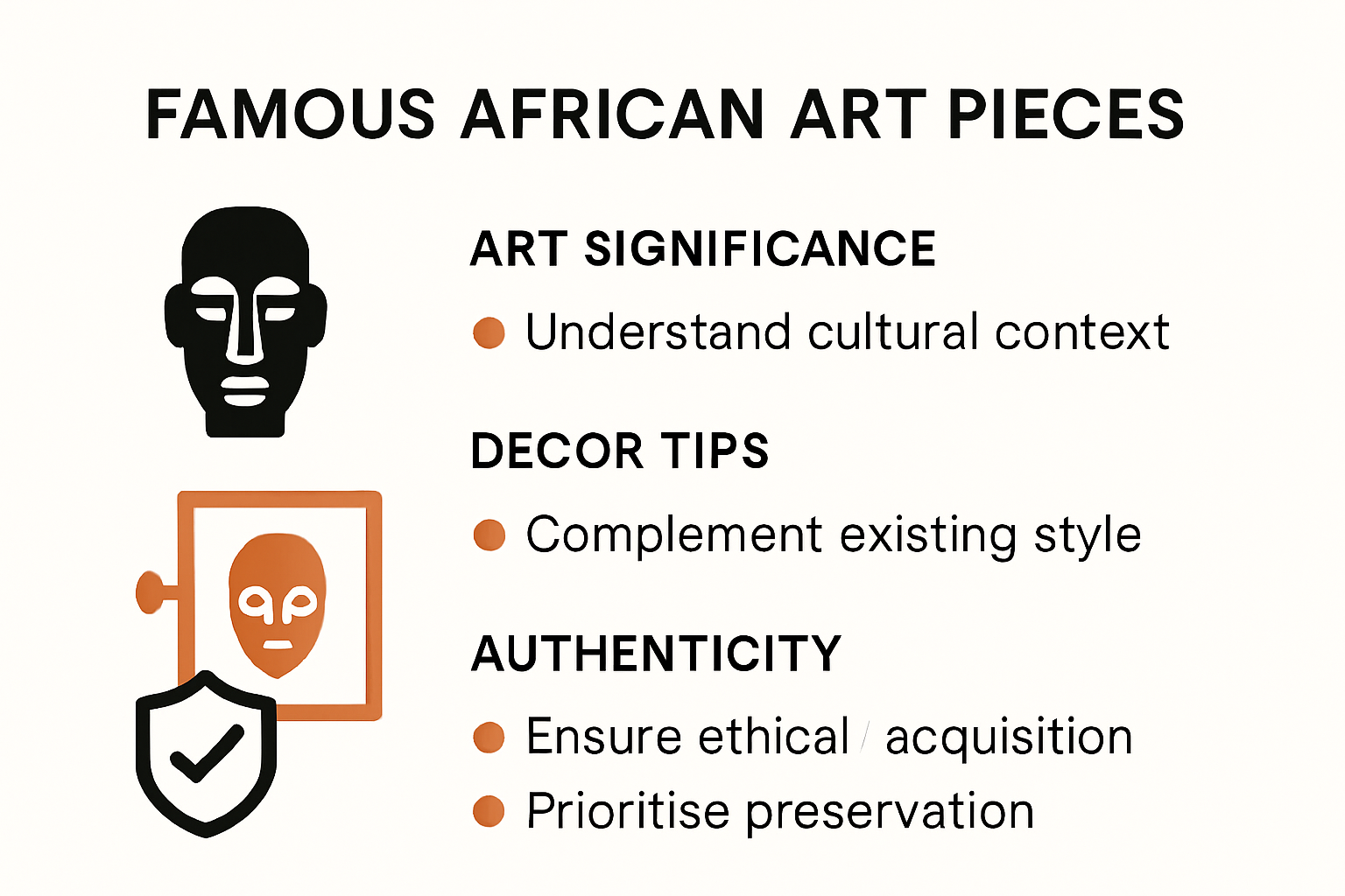 Famous African Art Pieces for Collectors and Decorators 2025 - Art-Online