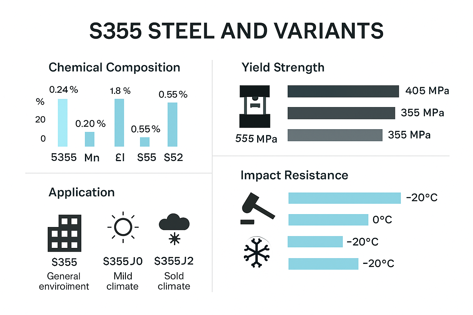 What Is S355 Steel? Guide for Gauteng Industries 2025 - Genesis Steel