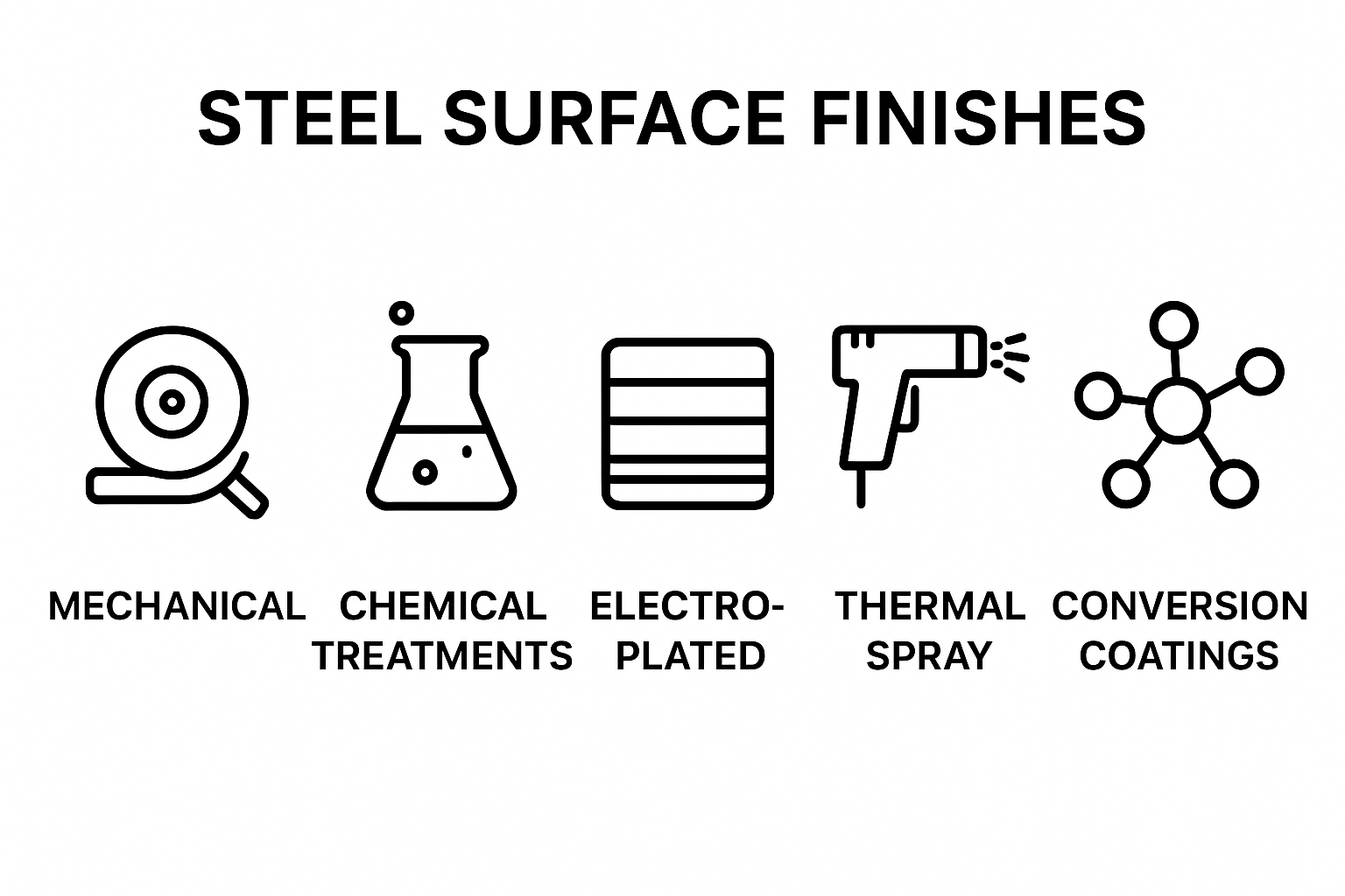 Understanding Steel Surface Finishes for Industrial Applications ...