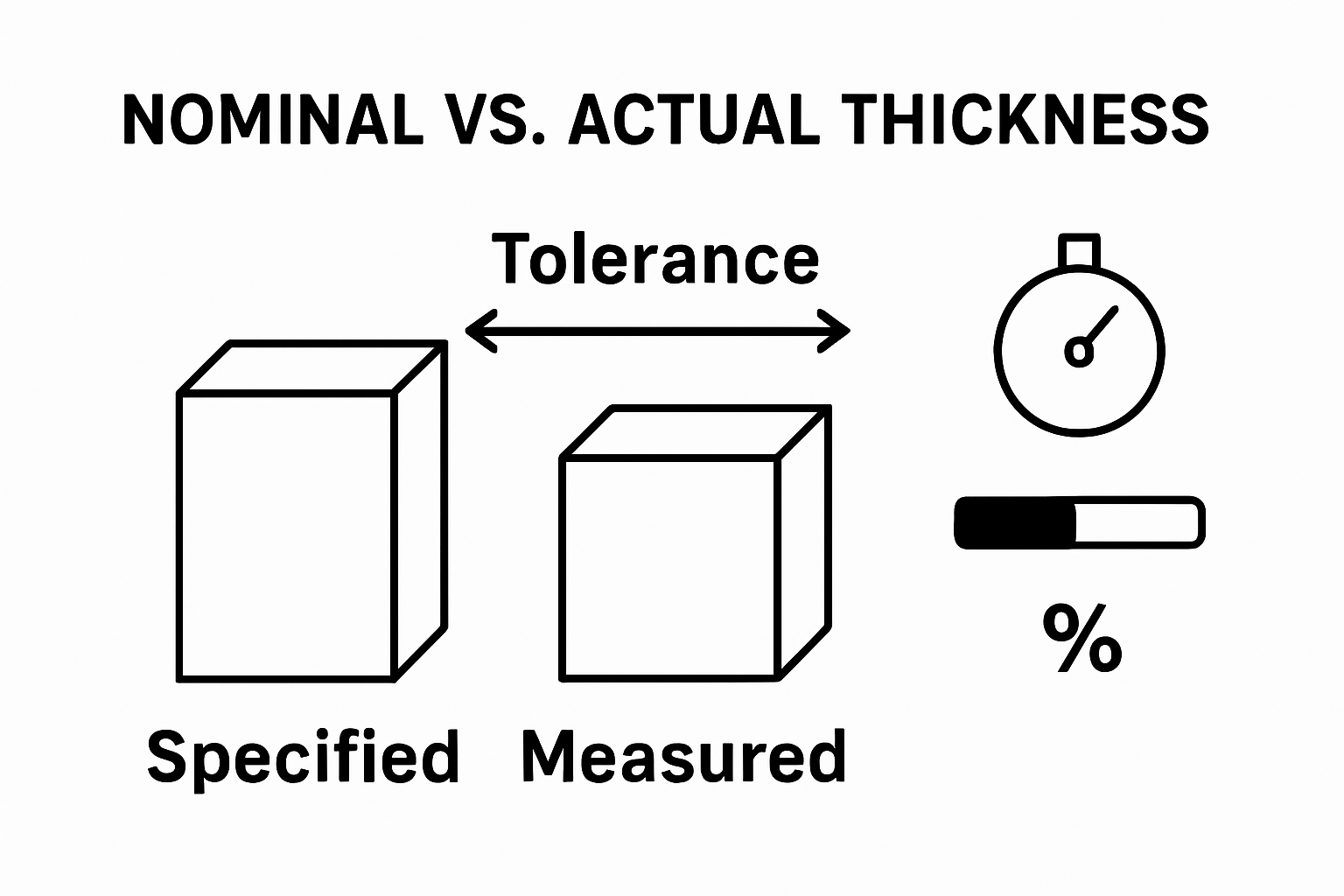 Understanding Steel Plate Thickness Tolerance - Genesis Steel