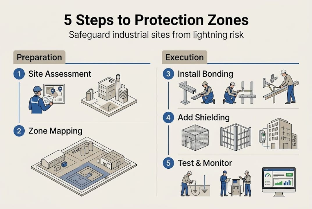 Protection zones: safeguard industrial facilities in 5 steps