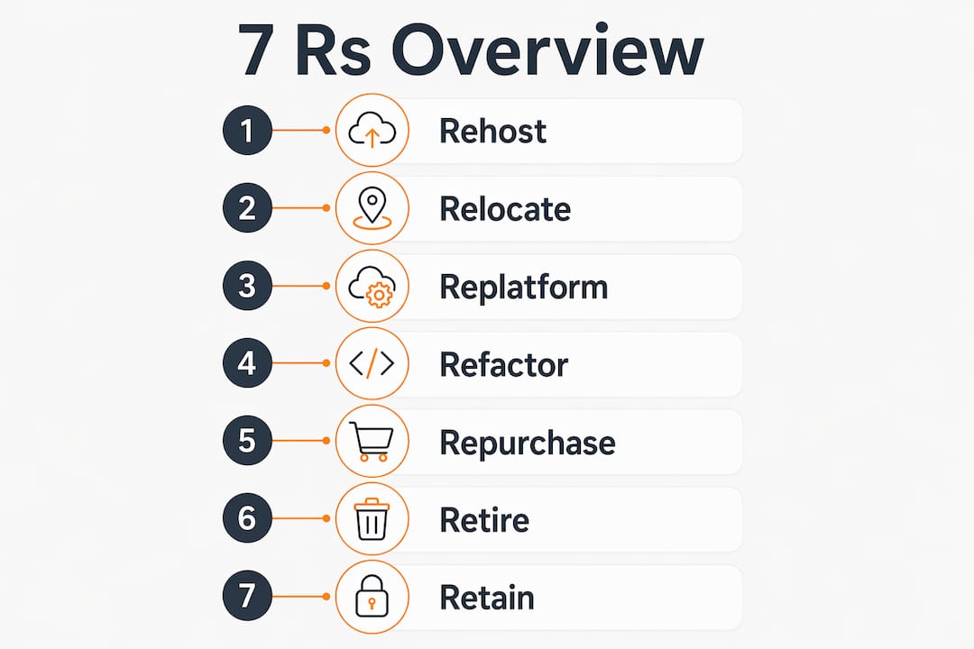 7 Rs of Cloud Migration: IT Leader's 2026 Guide