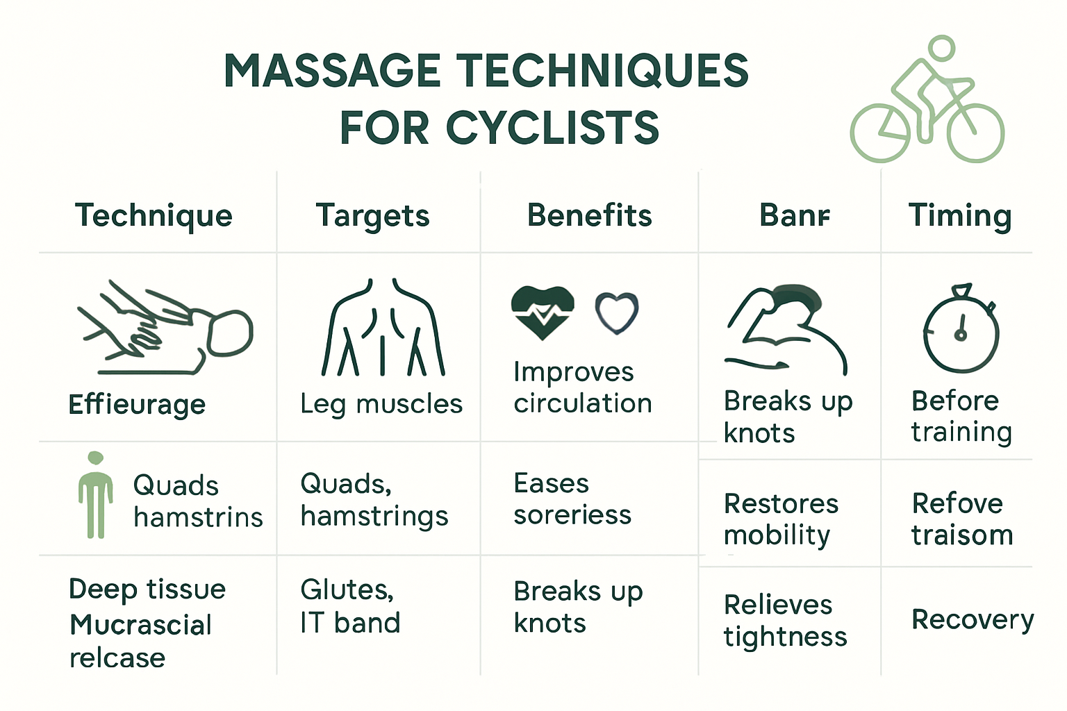 Massage for Cyclists: Benefits, Techniques, and Finding Services