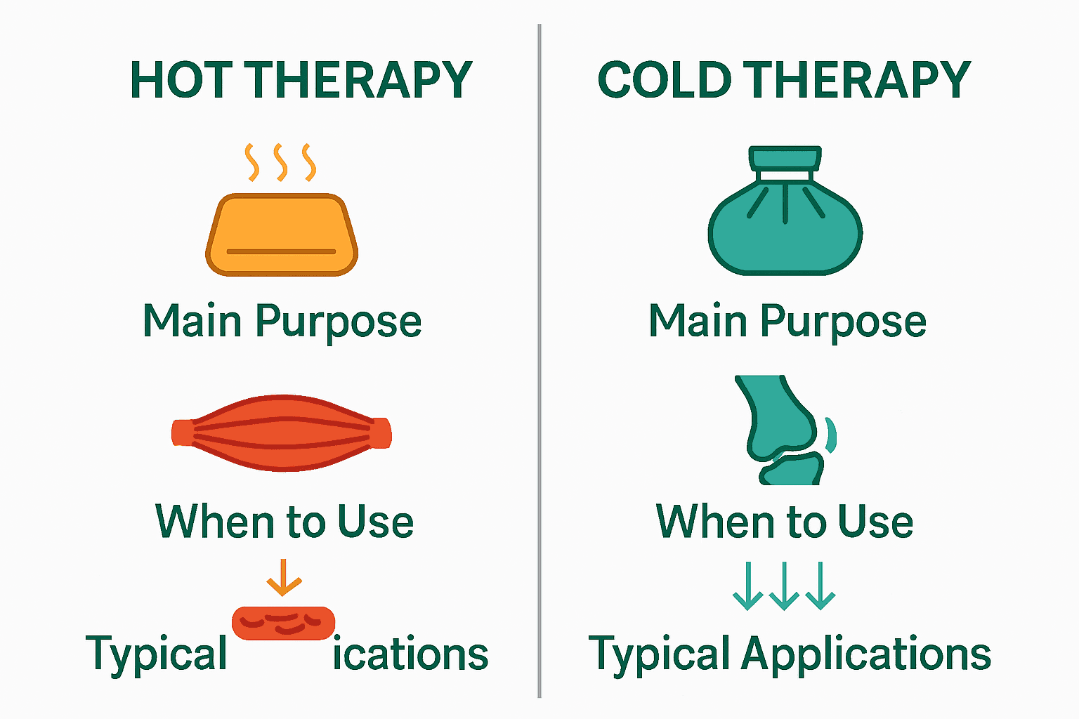 Hot vs Cold Therapy: Complete Massage Guide