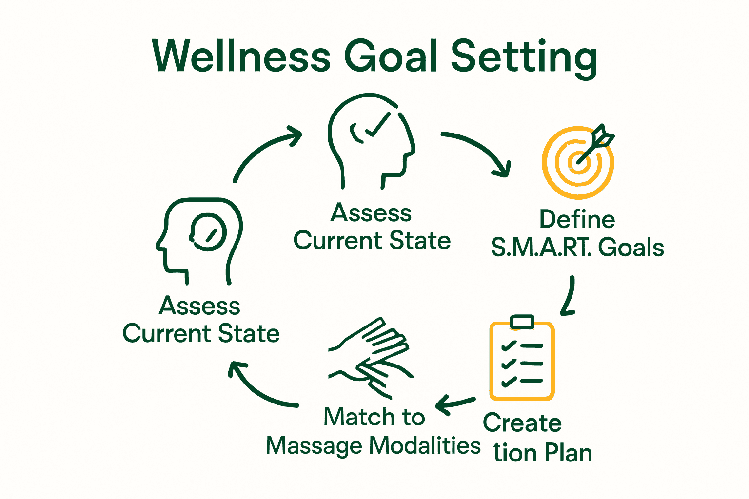 Setting Wellness Goals for Massage Seekers: Step-by-Step Guide