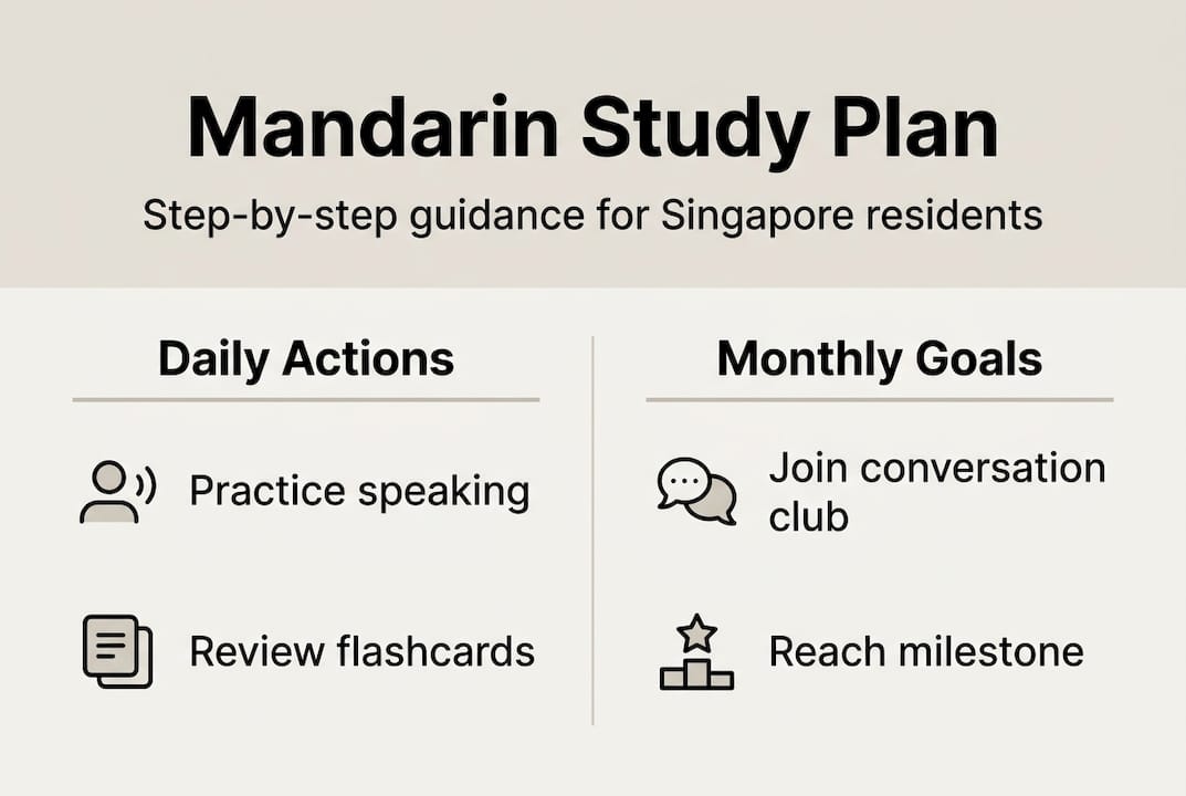 How to learn Mandarin in Singapore: a step-by-step guide