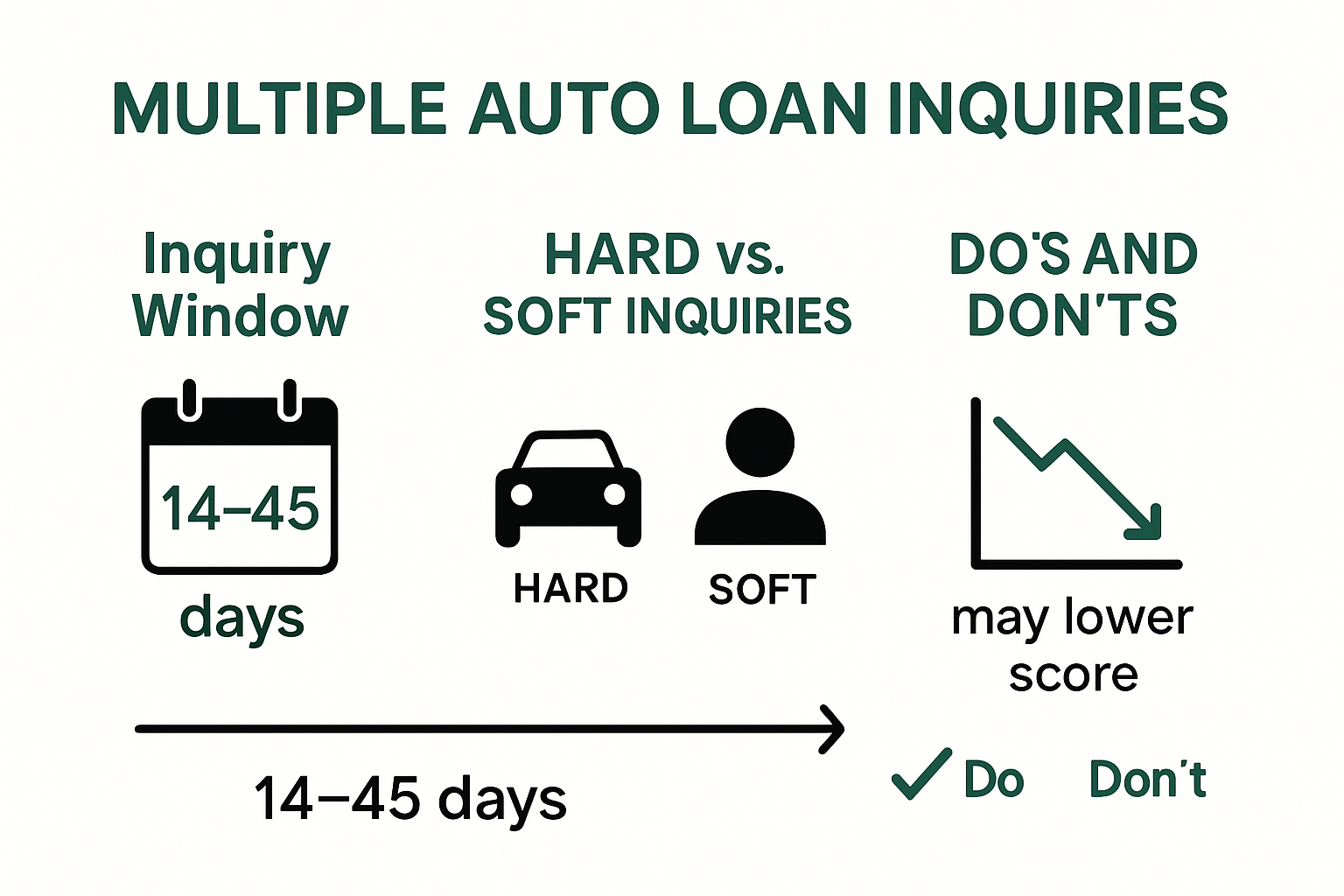 How Multiple Auto Loan Inquiries Affect Your Credit - Credit Correct Auto