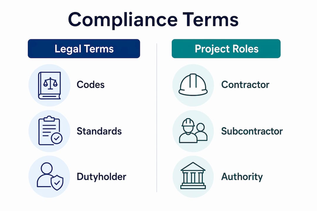 Construction Compliance Terminology Explained for Contractors